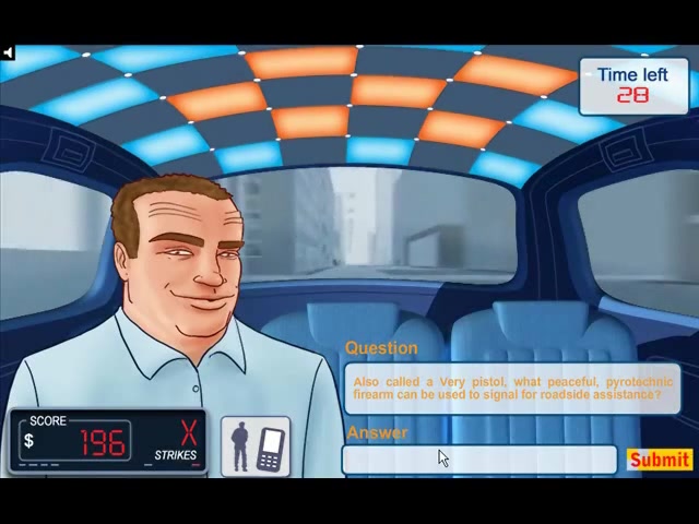 Joe Pietroni › Cash Cab